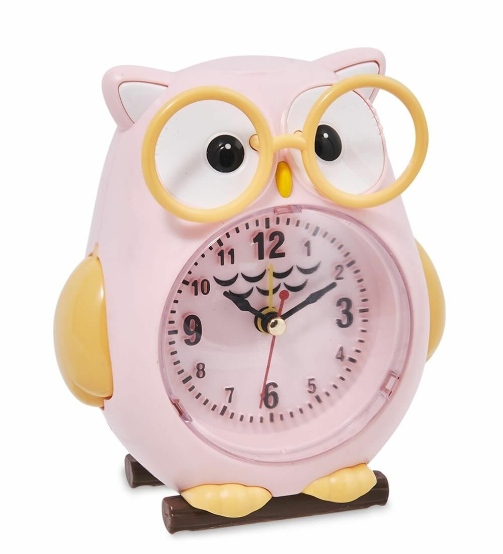 Будильник "Сова" розовый A2191322