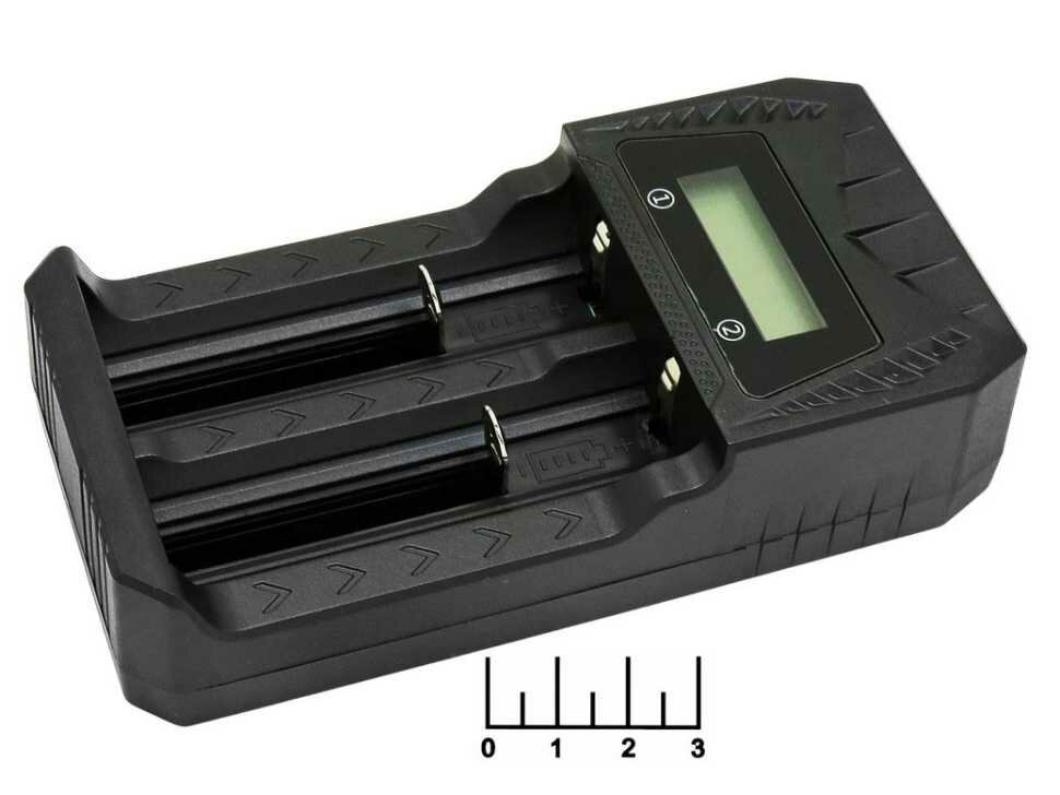 Зарядное устройство для литиевых элементов 4.2V 1A 2*18650 (18500/26650/14500/16340) MS-5D82BCD