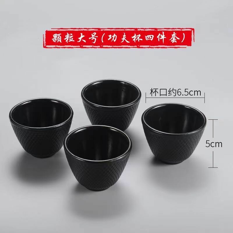 Чугунный чайник для заваривания чая, японский стиль, ручной работы, чайник для заваривания чая на природе