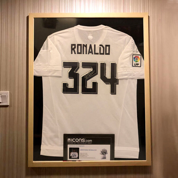 Рамка для демонстрации джерси, настенное крепление, футбол, баскетбол, бадминтон, футболка, подпись, одежда, памятная коллекция, рамка для демонстрации