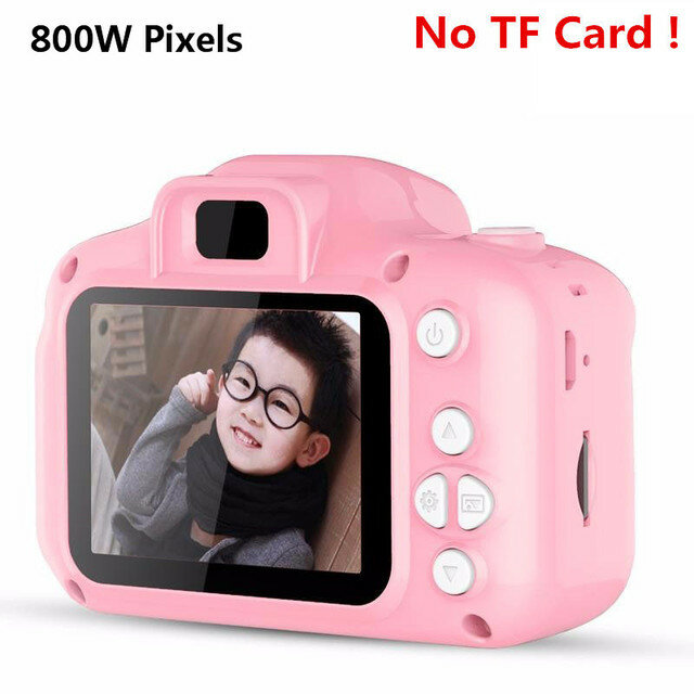 Дешевые аккумуляторные фото видео воспроизведение камера детская камера камера для детей детские игрушки детская камера детский день рождения подарок игрушка камера (розовый)