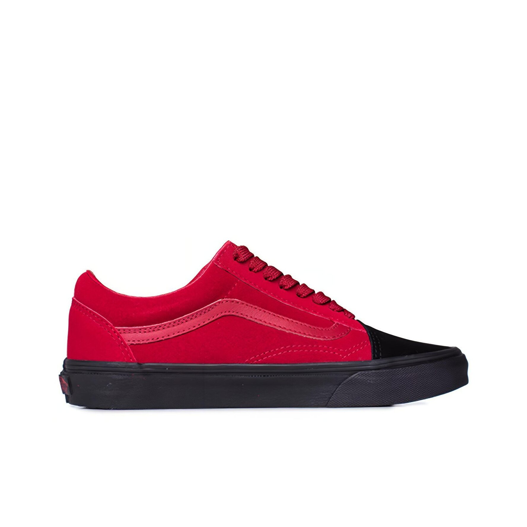 Кроссовки VANS Old Skool, размер EU 42 стопа (27CM), красный — фото 1