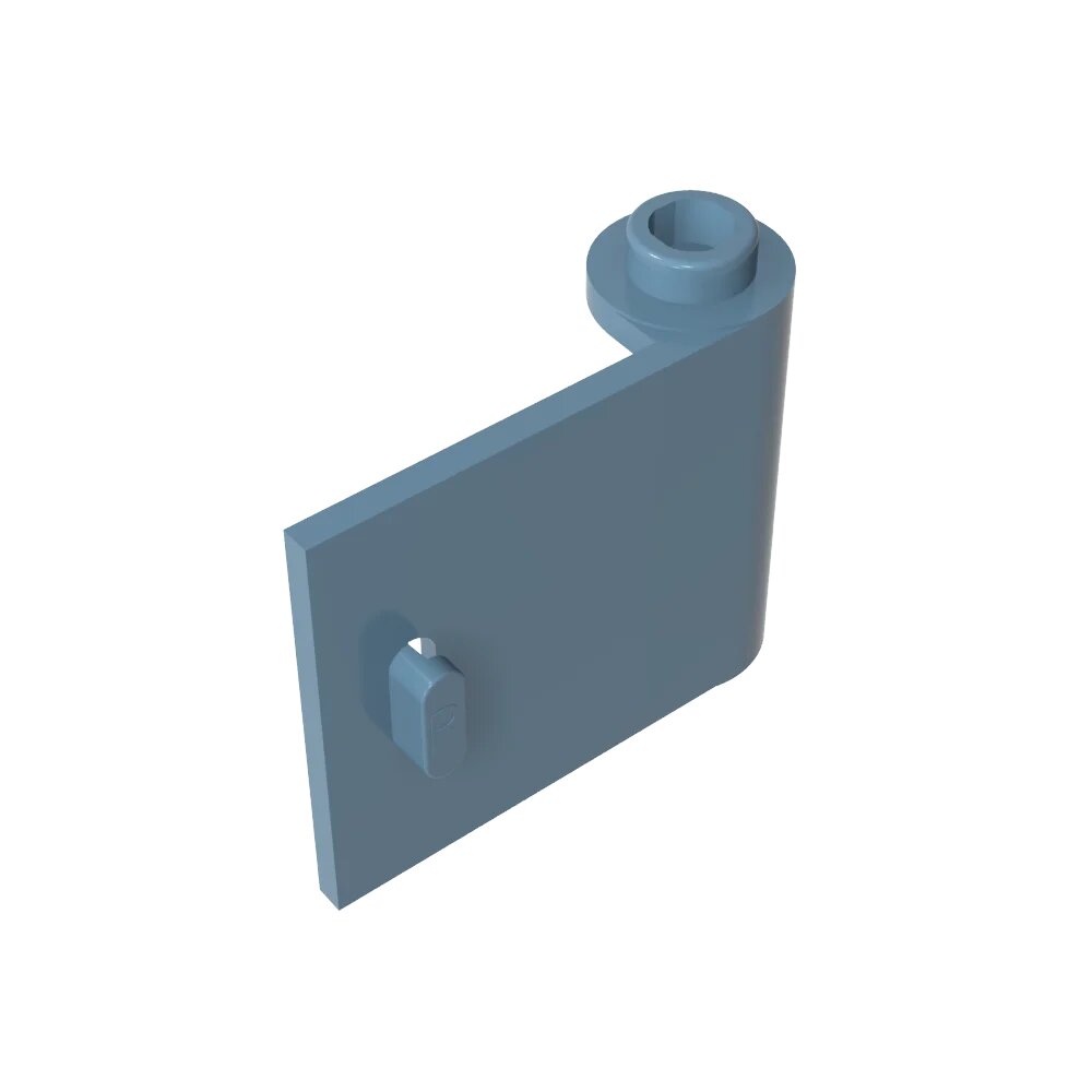 Gobricks пластиковый блок 1х3х2, Голубой (054)