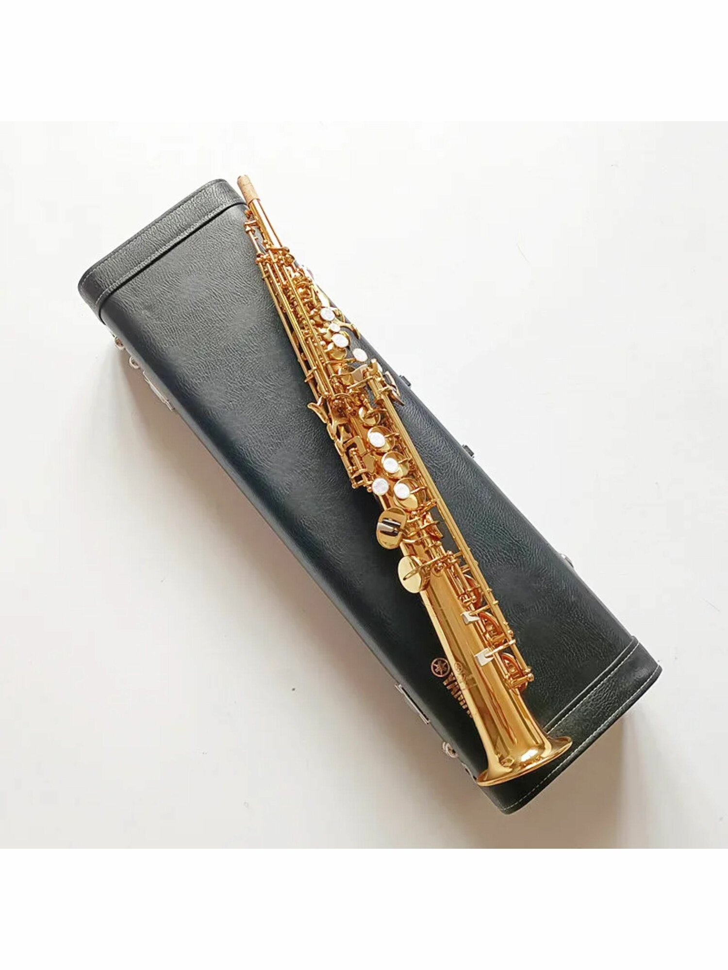 Новый прямой сопрано-саксофон 82Z из латуни в тональности си-бемоль с кейсом