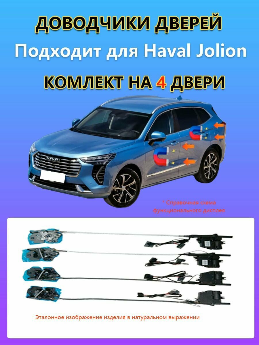 Доводчики дверей Haval Jolion, 4 двери(Гарантия 2 года)