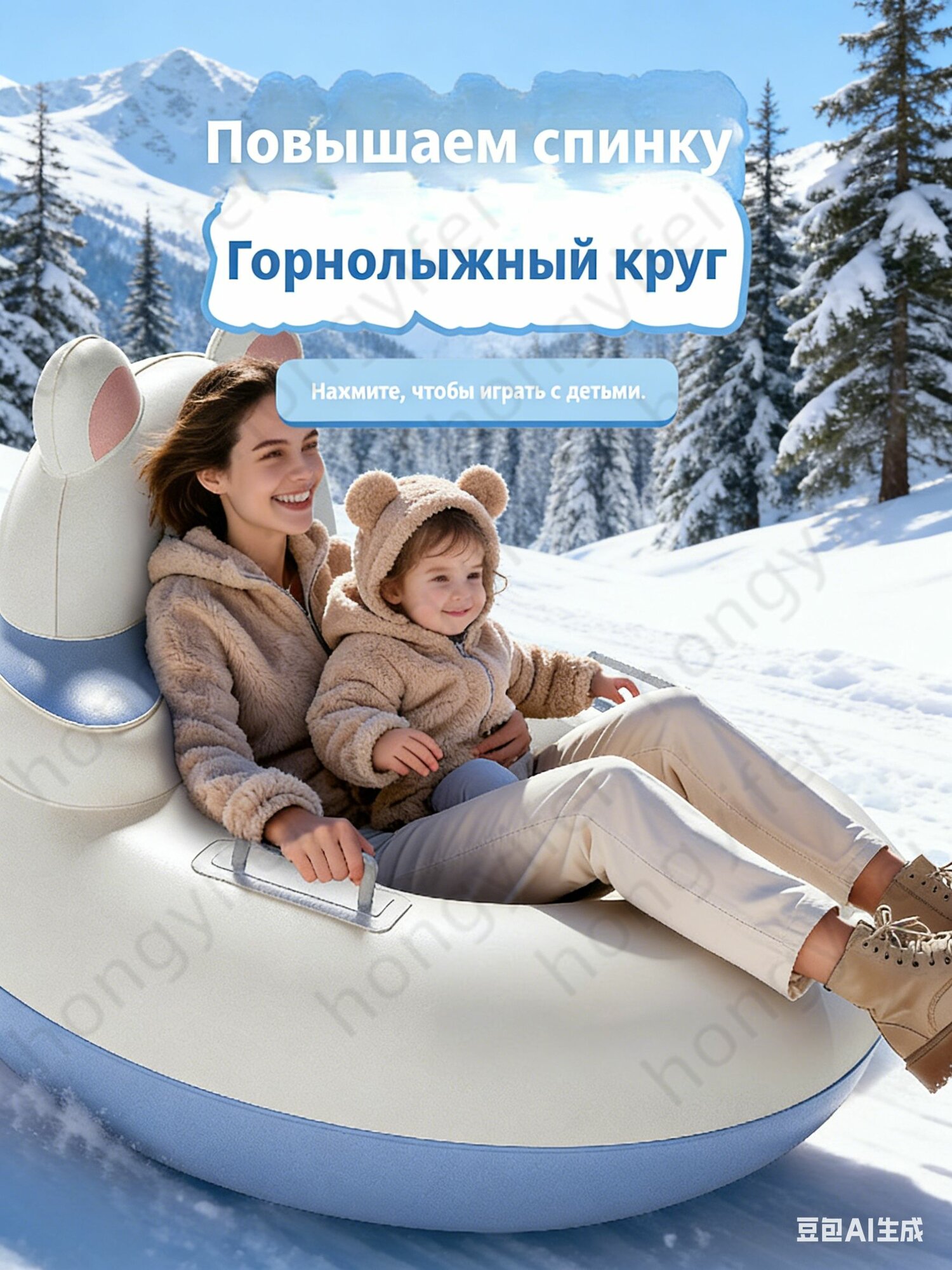 Тюбинг, диаметр: 87 см