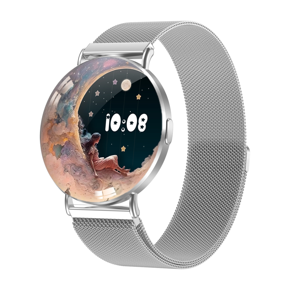Умные часы Xiaomi GloryFit Pro KM88 с AMOLED-дисплеем 1,32 дюйма, GPS, мониторингом пульса и кислорода в крови, ремешком