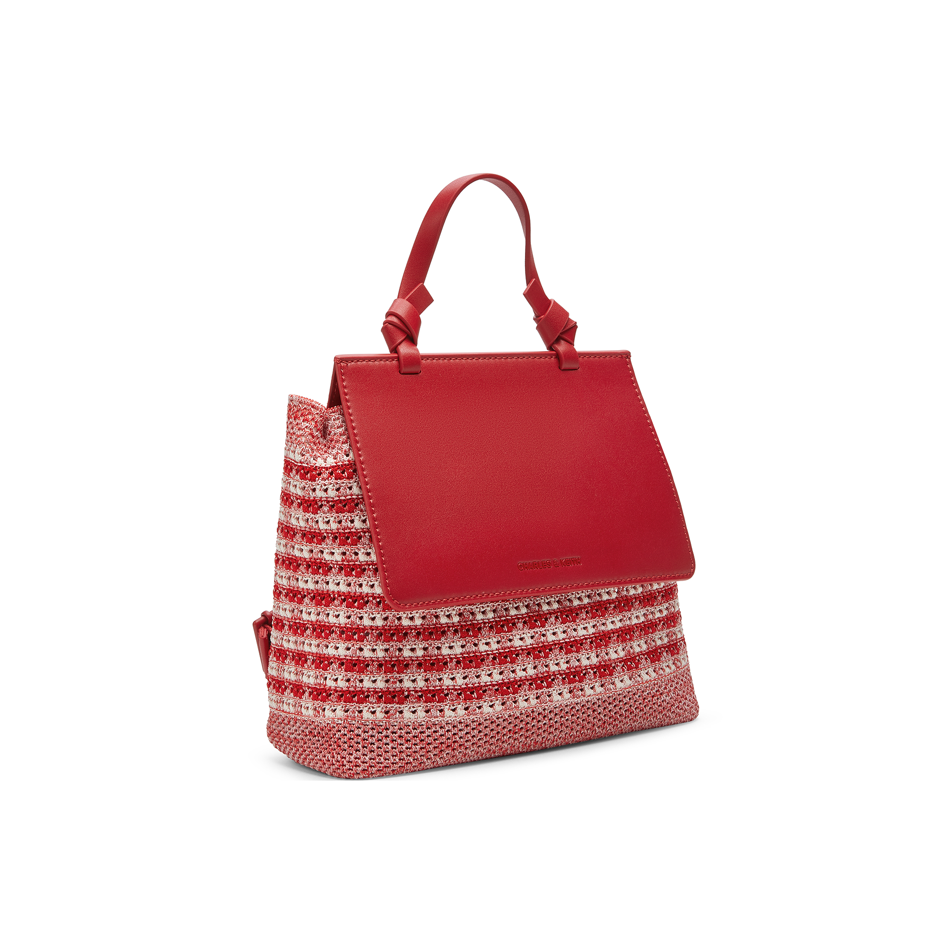 Сумка CHARLES & KEITH, фактура плетеная — фото 1