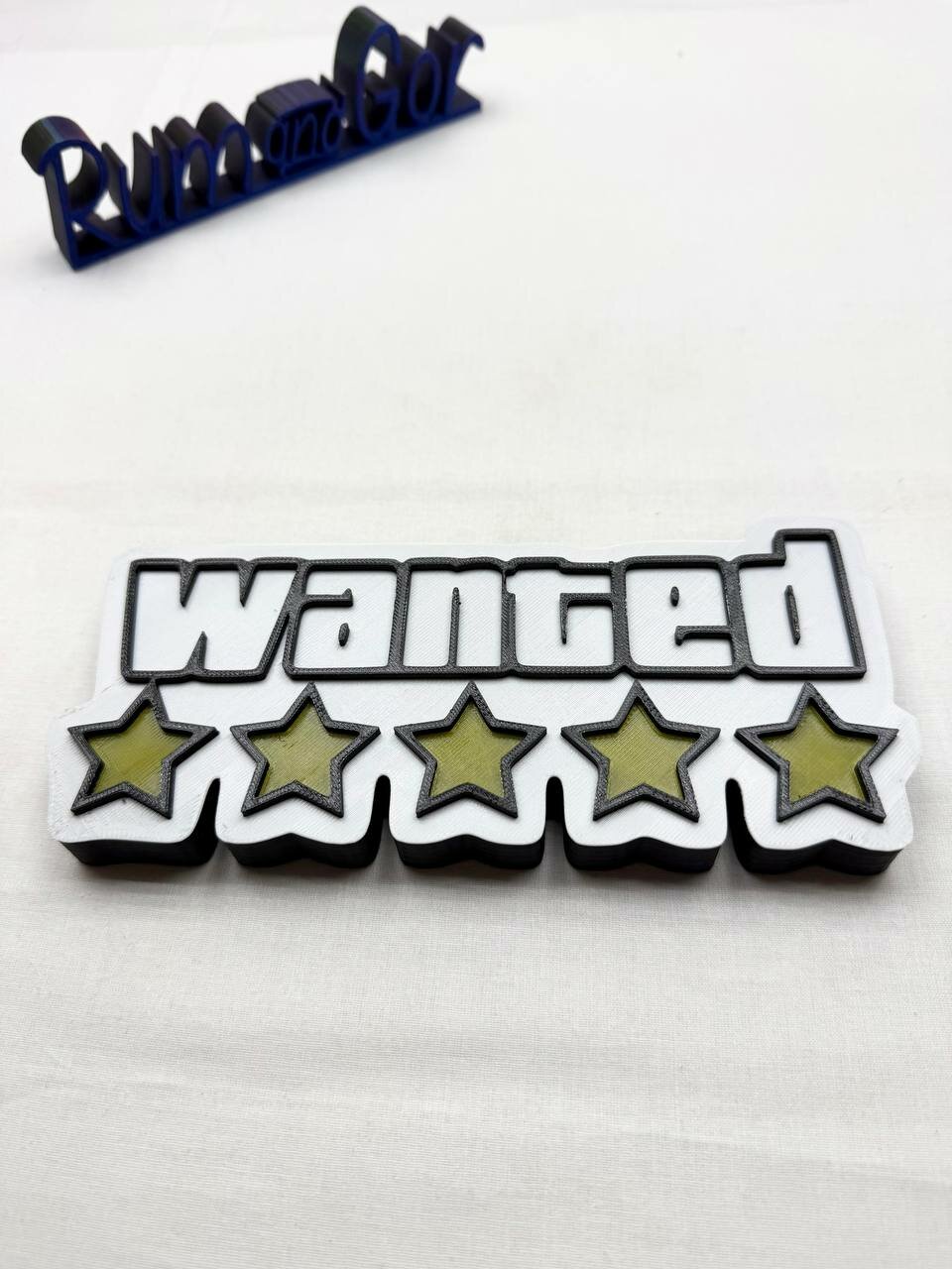 Фигурка "Wanted", пластик, имитация системы розыска в GTA 5, 19.5x8 см — фото 1