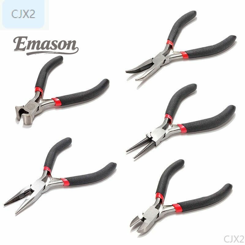 5шт ювелирные мини плоскогубцы набор инструментов резак цепи-CJX2