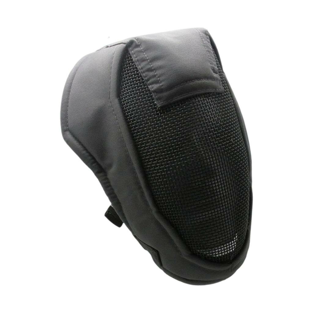 Щит защитный для лица с сеткой из усиленной стали, Серый