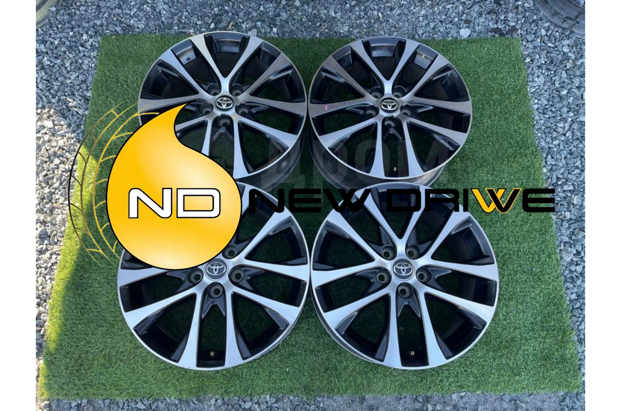 Диски автомобильные R18, Original Toyota, 18 дюймов, 5x114.3 (7J, ET51) Диски Тойота на 18 4шт.