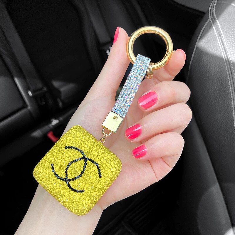 Брелок для ключей от машины, высококачественный креативный металлический декор для сумки, аксессуар для автомобиля,