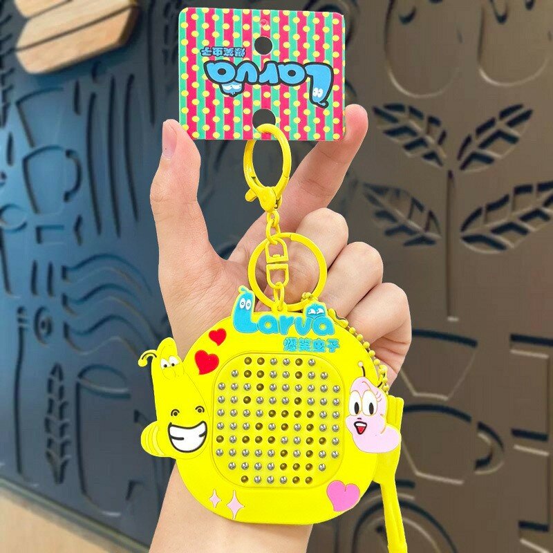 Креативный антистрессовый магнитный стальной шарик, доска для рисования, брелок, подвеска для рюкзака, брелок для автомобиля, украшение для хранения, подарок для детей