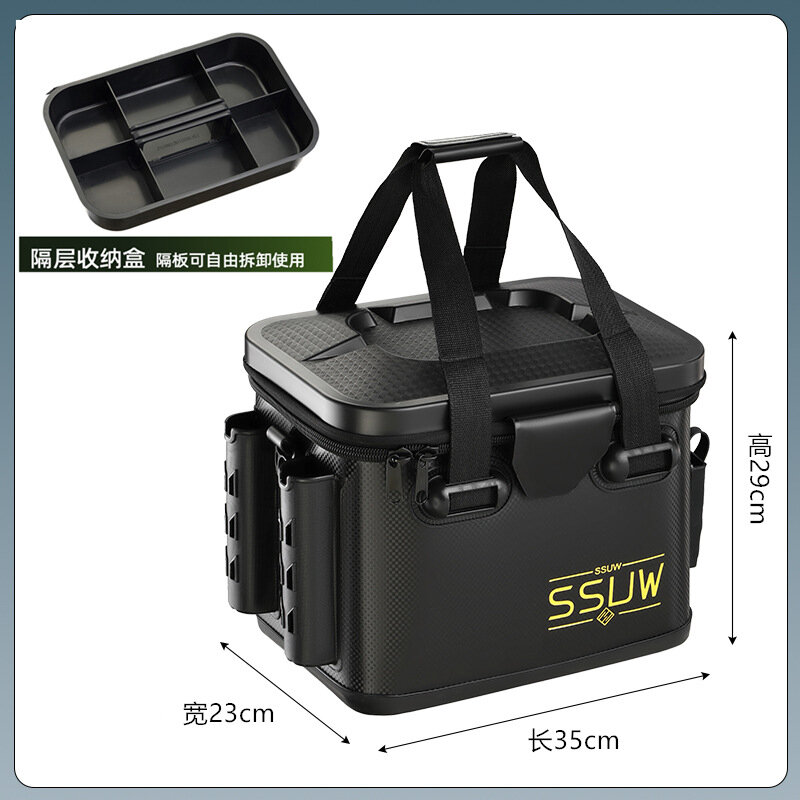 Кросс-бордерная коробка для рыбалки, ведро для живой рыбы, многофункциональная коробка для приманок из EVA, утолщенное ведро для рыбалки, новая оптовая коробка для рыбы