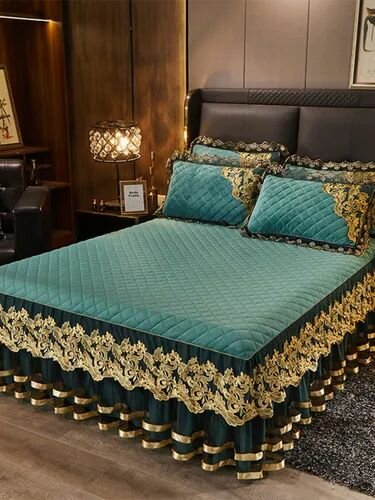 Покрывало с наволочками Velvet bedspreads, Бархат с размерами: 200 см х 150 см