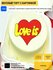 Бенто-торт Love Is. сникерс (арахис и карамель)