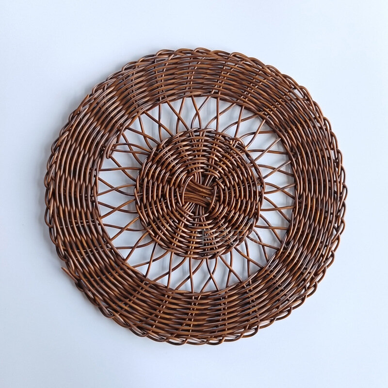 2026 Новейшее богемное украшение для стен из соломы, круглое настенное украшение, подвеска для спальни, домашнее настенное украшение, подвесное украшение