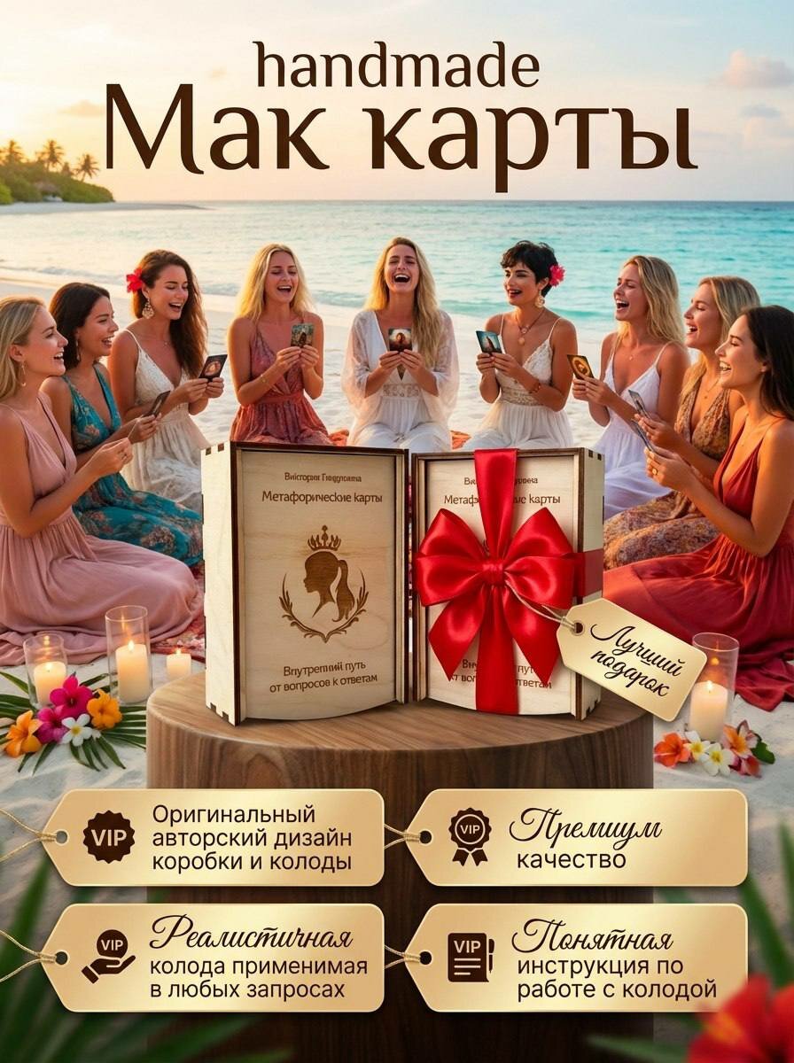 Метафорические карты "От вопросов к ответам" / Универсальные МАК карты