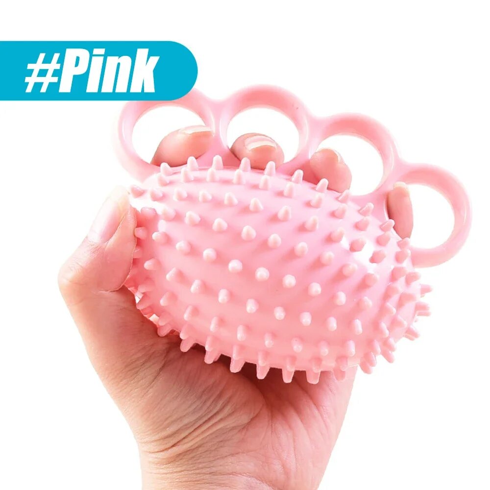 Мяч для кисти рук Pink, тренировочный