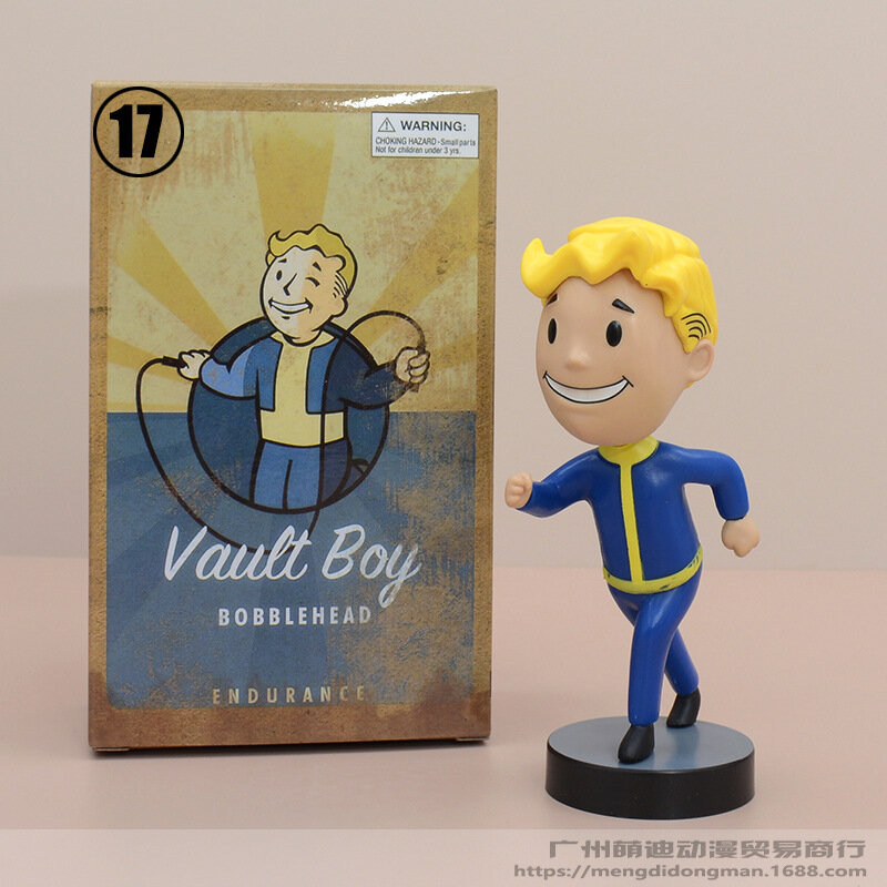 Фигурки Fallout 7 Fallout Boy, набор фигурок Vault Boy 1-го, 2-го, 3-го, 4-го поколения в коробке