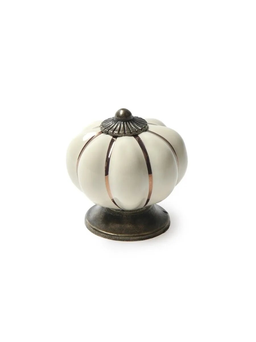 Элегантная керамическая ручка в стиле прованс