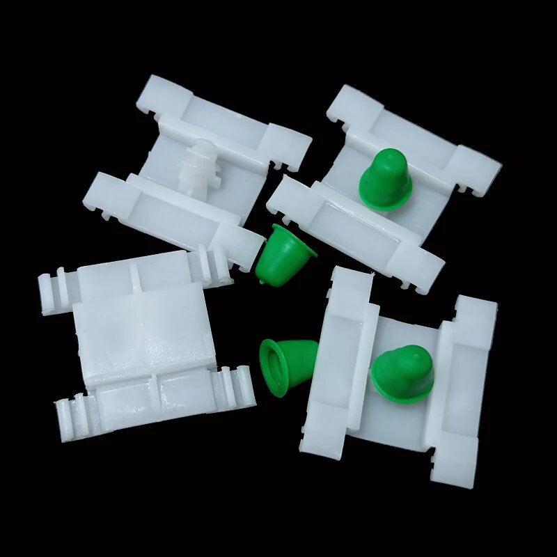 10 шт. Пластиковые Автомобильные ограничители зажимы для лент молдинг короткий ствол подходит для VW Volkswagen Golf MK3 1H085358 5 дюймов