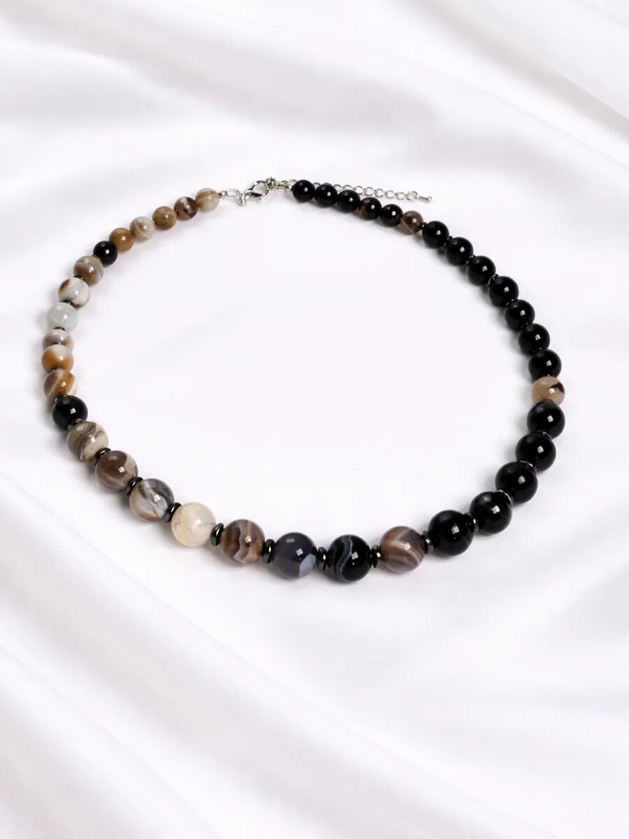 Чокер, агат