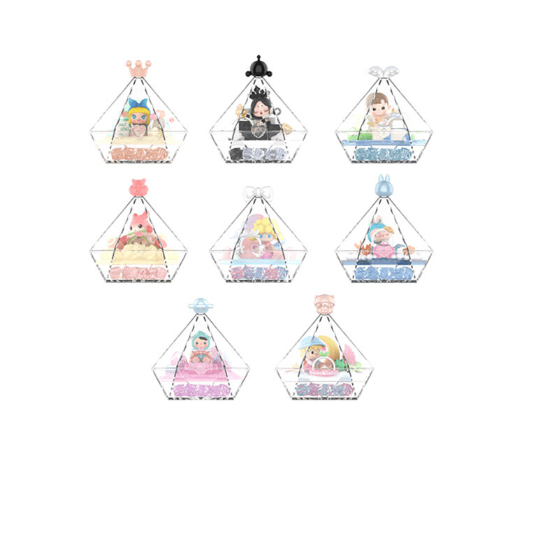 POP MART Wish Fingertip Collection Scenario, 8 шт.