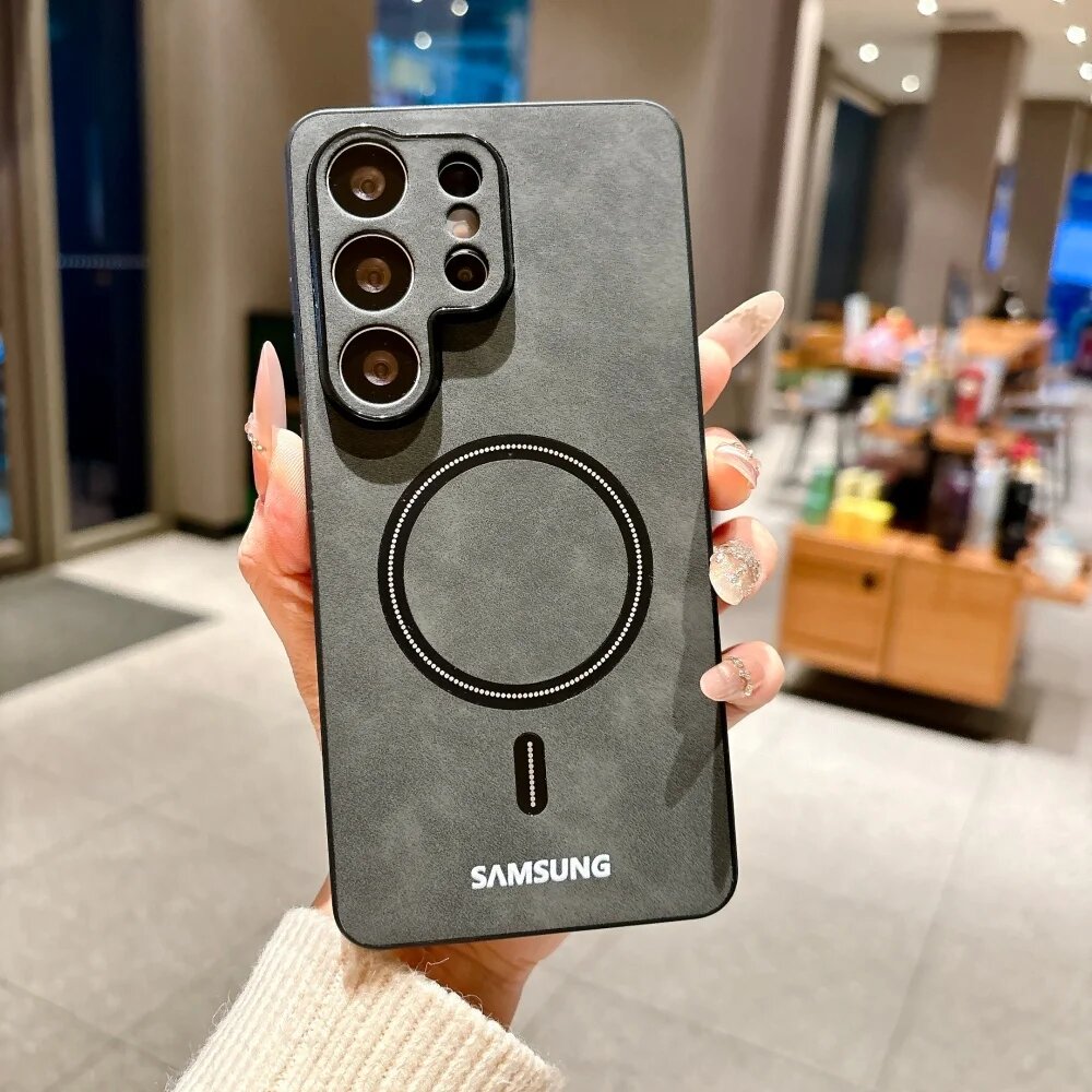 Черный чехол Samsung Galaxy S26 Ultra Magsafe