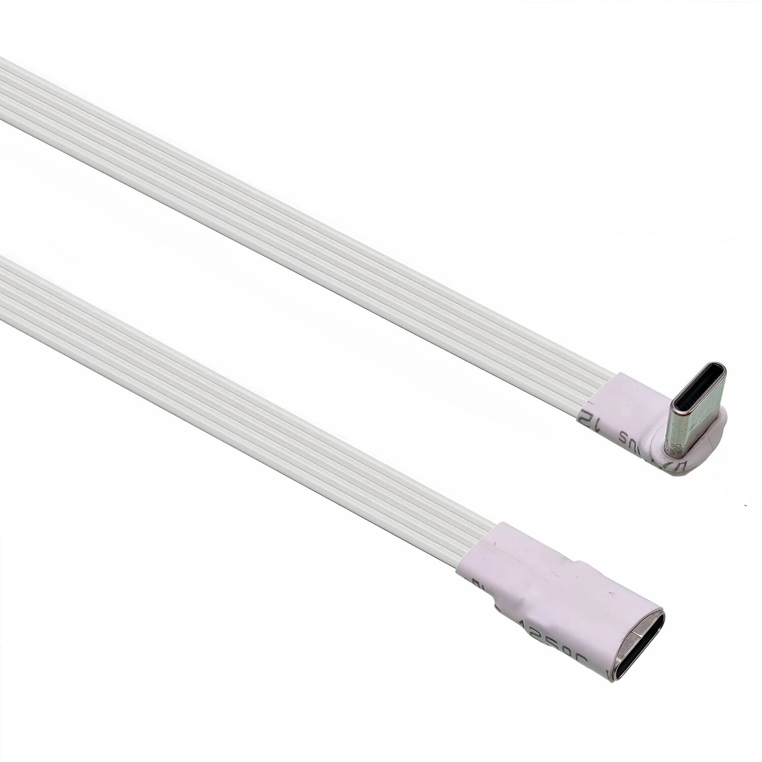 Плоский кабель USB Type-C 5CM, белый CMUP-CF-WH
