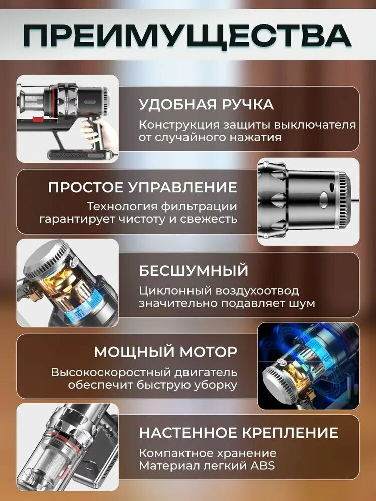 Вертикальный пылесос — фото 1