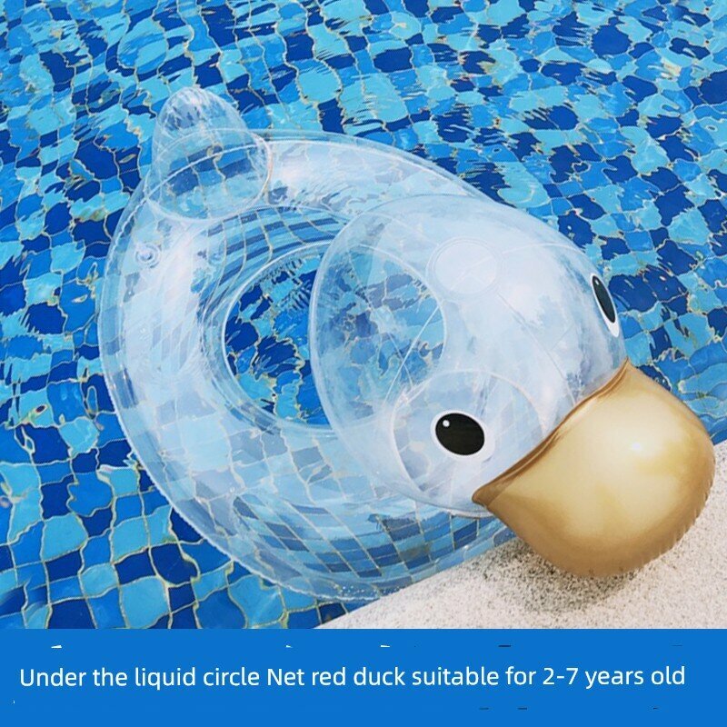 Красочный надувной круг для плавания для взрослых, утолщенный модный надувной спасательный круг для детей 3-6 лет, круг