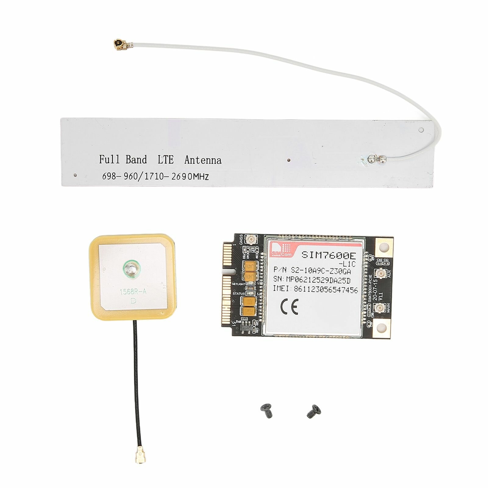 Mini PCIE WiFi 7600EL1C с разъёмом для SIM-антенны