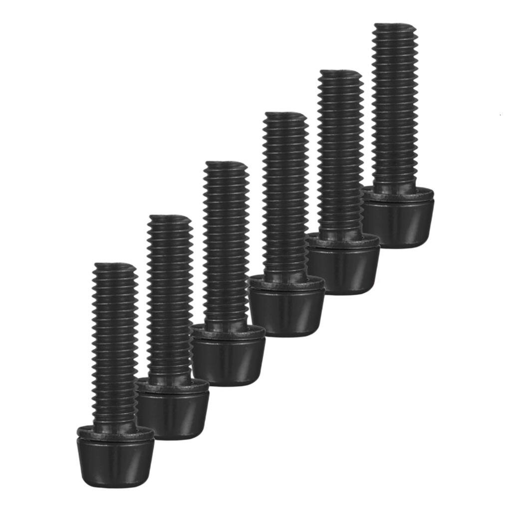 Винты для крепления дисков тормозов и руля велосипеда, Черный