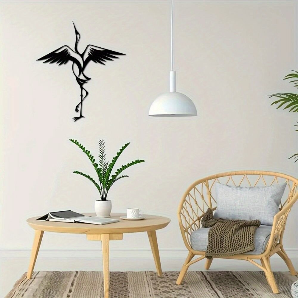 Кованый аист интерьер