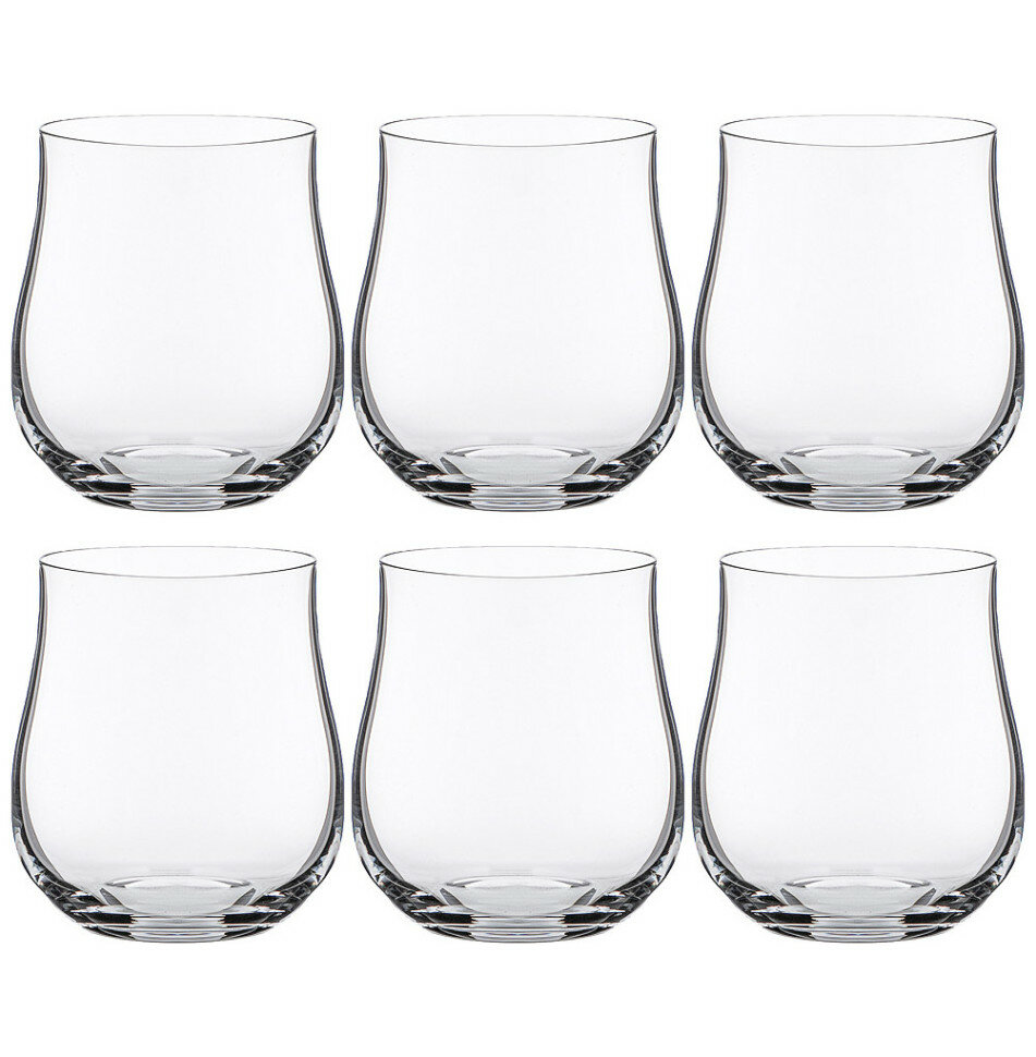 Стакан для виски 350 мл 1 шт Crystalex CZ s.r.o. "Тулипа /Без декора" / 351899