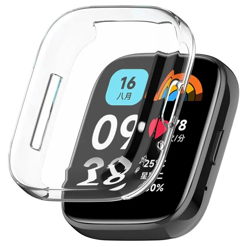 Чехол для xiaomi redmi watch 3 active силиконовый чехол-накладка для redmi watch3 active