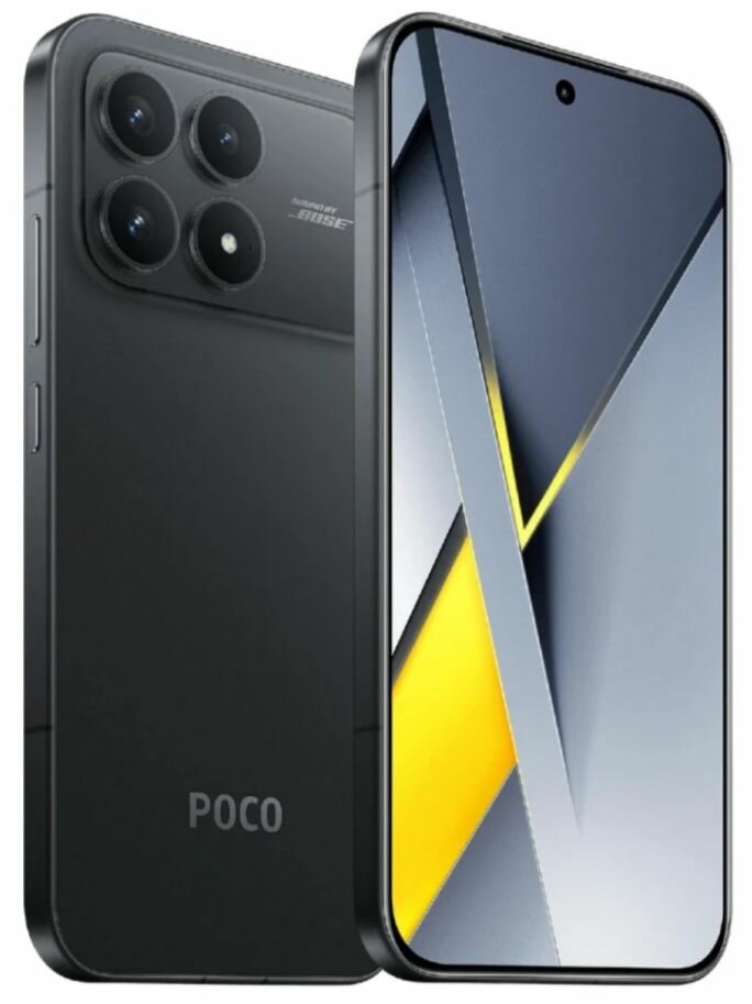 Смартфон Xiaomi Poco F8 Pro 12/512 Black (черный)| Dual: nano SIM + eSIM