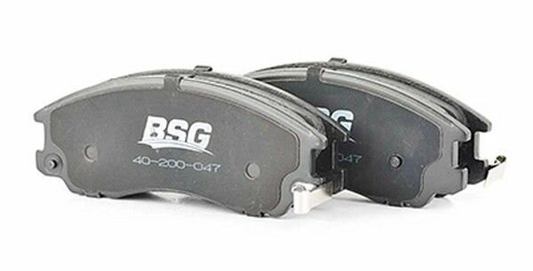 Колодки тормозные передние (4шт.) BSG Арт. BSG40200047 / HYUNDAI Terracan