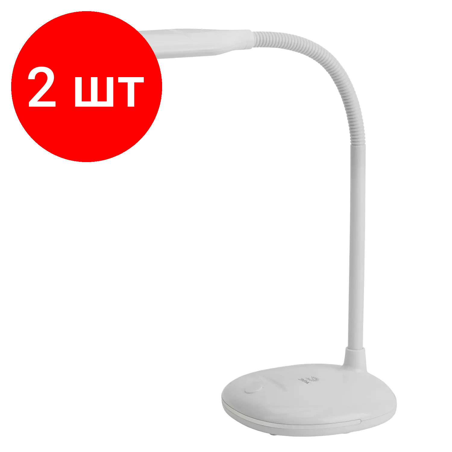 Комплект 2 штук, Светильник Эра NLED-477-8W-W, белый