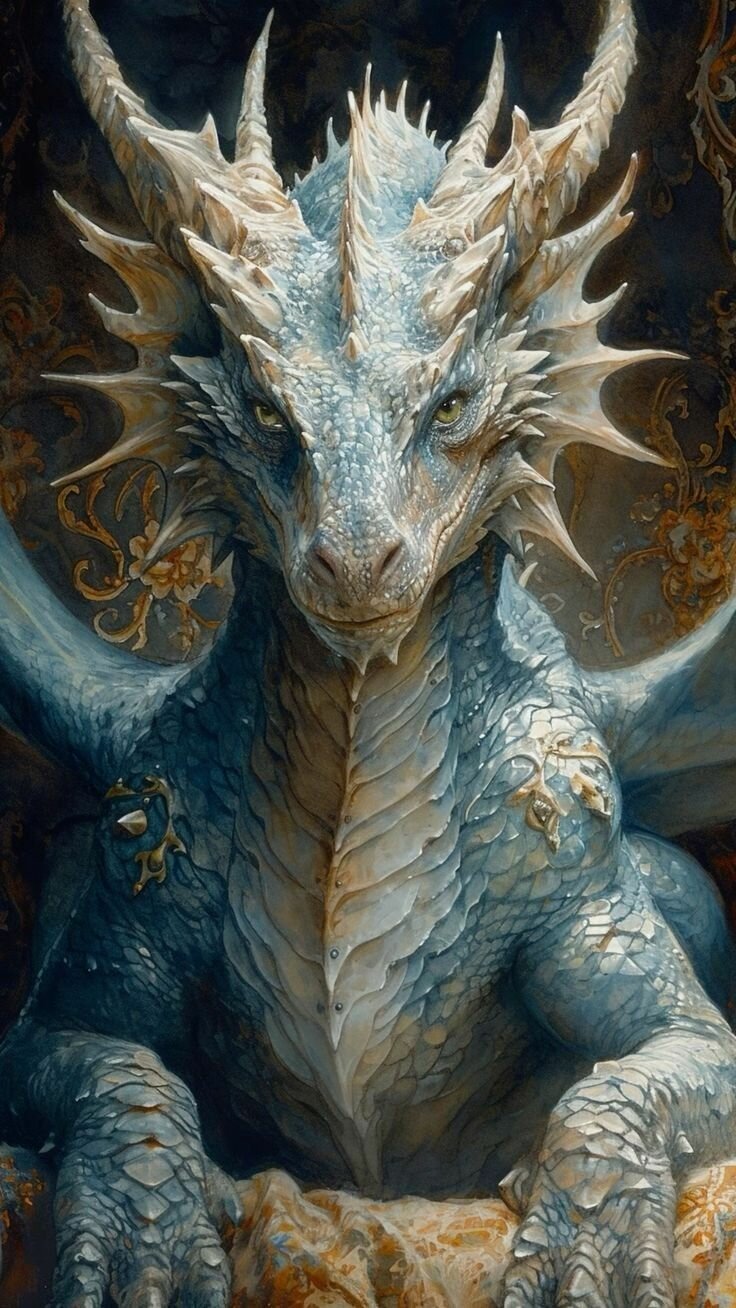 Алмазная живопись с изображением дракона, 5D, круглая, 40x50 см. Производитель: Brose Art.