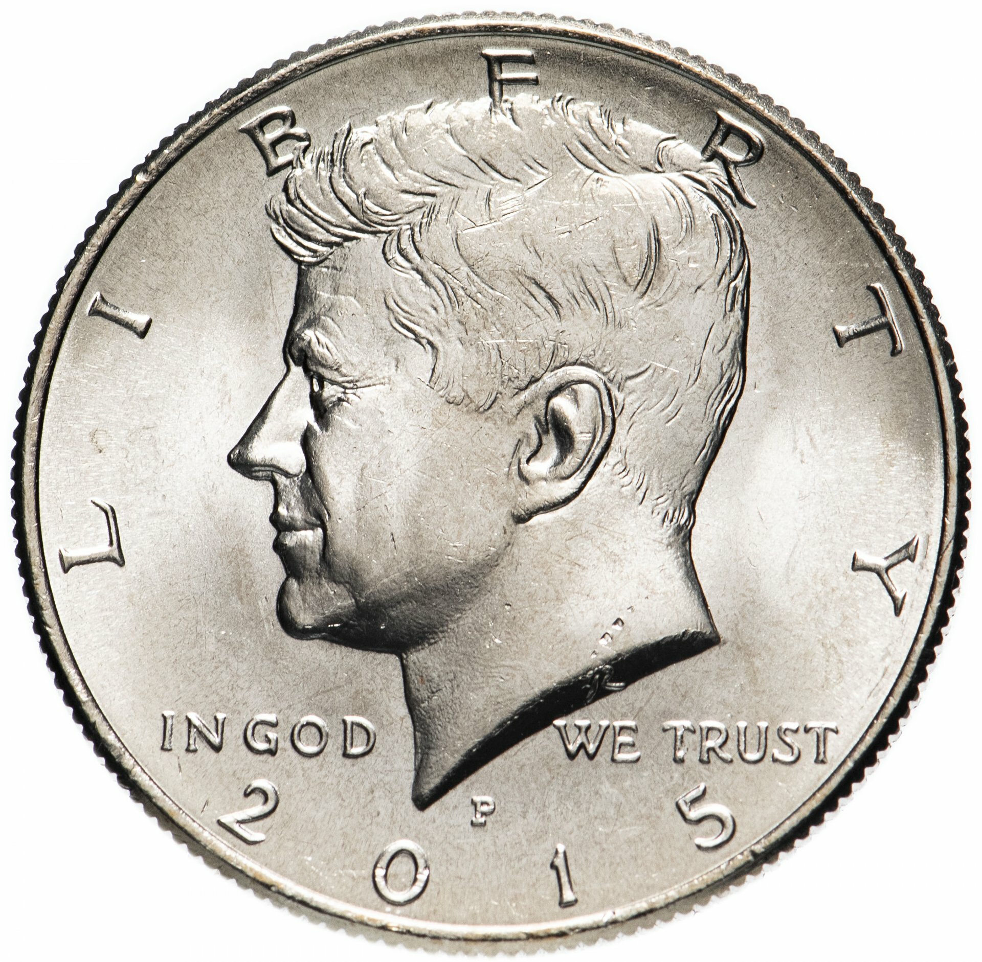 США 1/2 доллара 50 центов 2015 двор P, Медь, в сохранности UNC