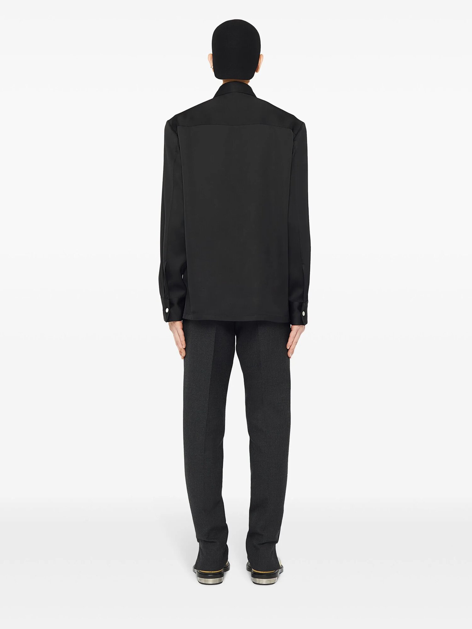 Рубашка Jil Sander, размер 40 COL, черный — фото 1