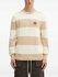 Свитер LACOSTE Striped badge sweater, размер M, , разноцветный