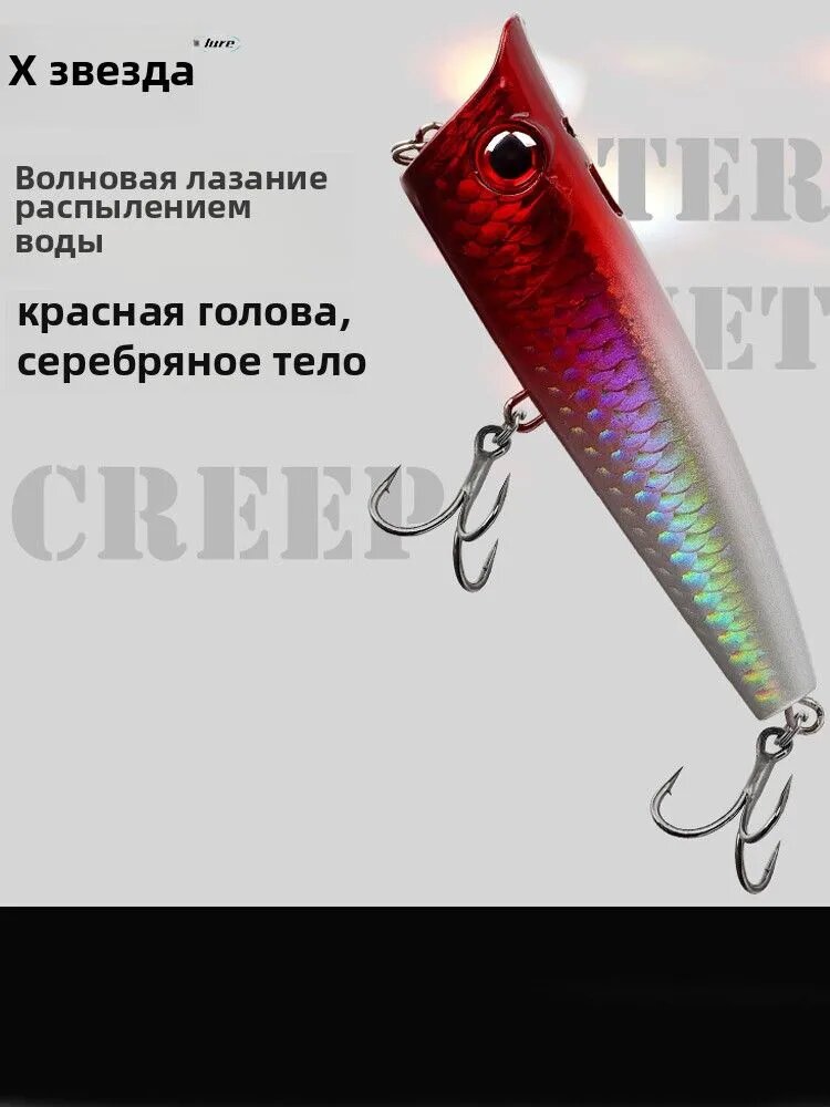 Сплэш-поппер - воблер для поверхностной ловли