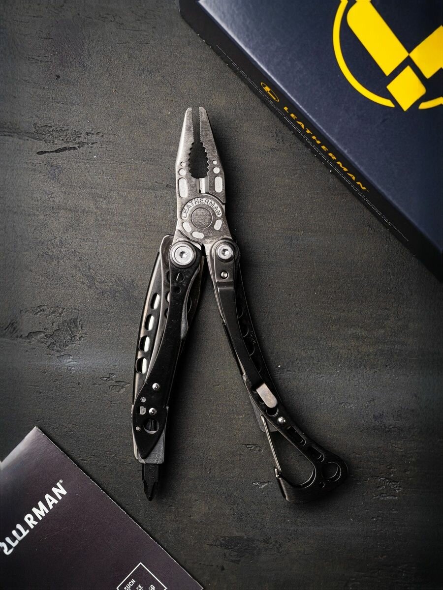 Мультитул Leatherman Skeletool CX 830923, 7 инструментов, черный — фото 1
