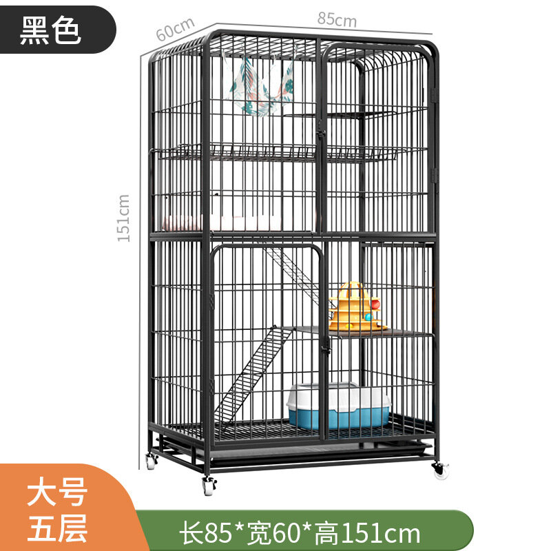 Клетка для кошек Вилла Трехуровневая Очень большая Свободное пространство Оптовая клетка для кошек Роскошный дом для кошек Убежище для кошек Лазалка для кошек Гнездо для кошек