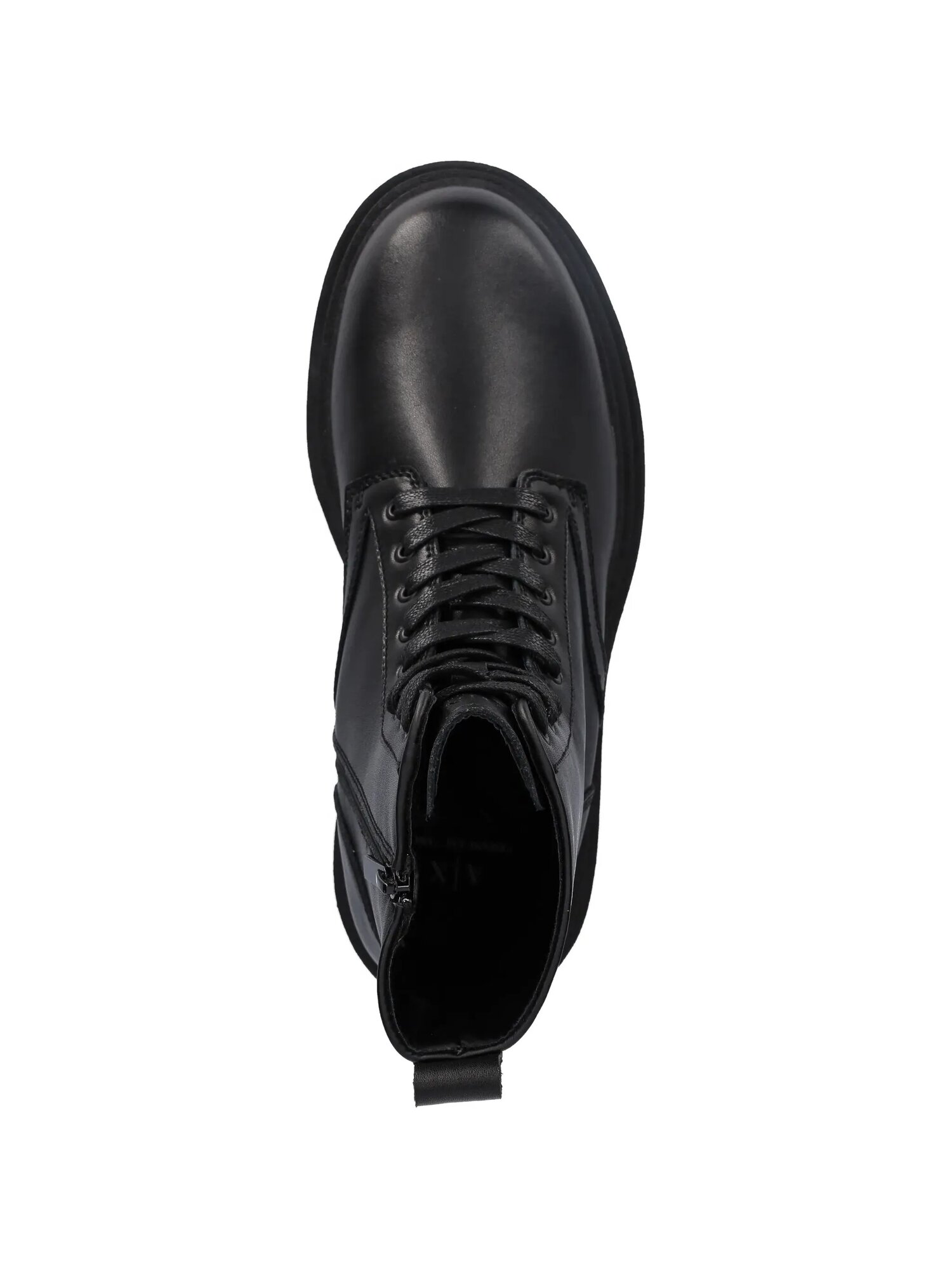 Ботинки Armani Exchange Round-toe lace-up boots, размер 11, black/black — фото 1