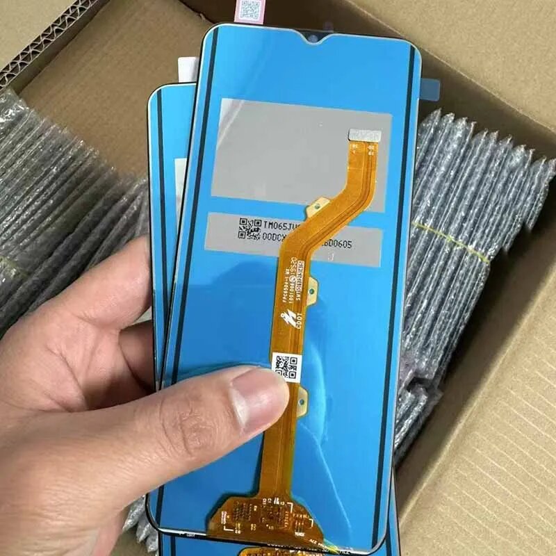 Для Tecno Spark 4 KC8 KC2 ЖК-дисплей с цифровым преобразователем сенсорного экрана в сборе для Tecno KC8, сменный аксессуар для ЖК-дисплея